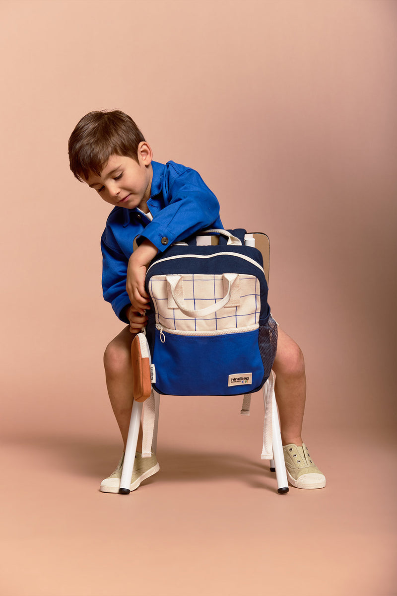 Arthur Tricolore Checkered Backpack